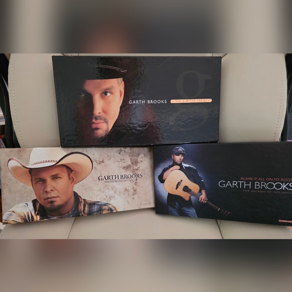 Media | Set Of 3 Garth Brooks Box Sets 24 Discs Total | Poshmark